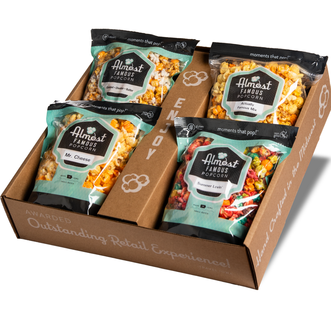 Pre-Built Boxes & Tins – Almost Famous Popcorn